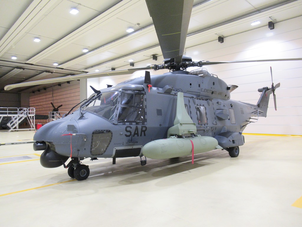 Simulador FMS de Indra para el NH90 del Ejército del Aire y del Espacio - Noticias Defensa España